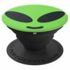 Alien Gesicht Grün PopSockets PopGrip: Ausziehbarer Sockel und Griff ...