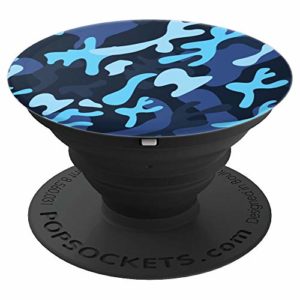 Blau Camouflage Camo Militär Armee Tarnfarben PopSockets mit ...