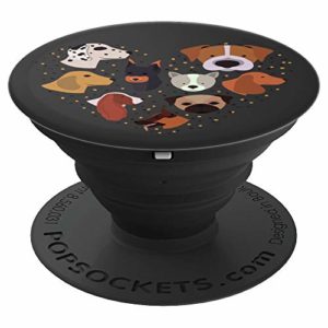 Hunde Herz Hund Liebhaber Besitzer PopSockets mit austauschbarem ...