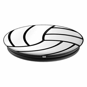 Volleyball Weiß PopSockets PopGrip: Ausziehbarer Sockel und Griff für ...